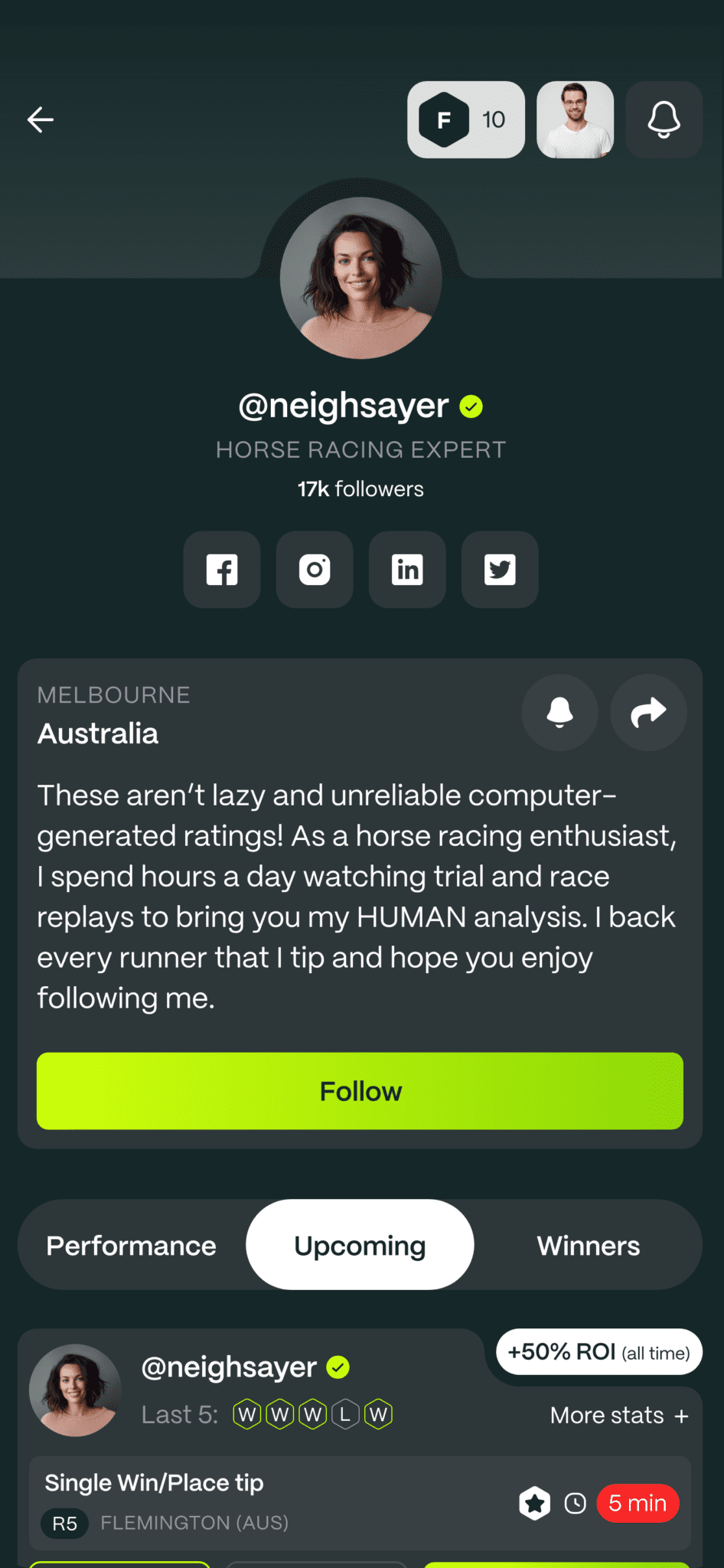 TIPR - The Tipping Marketplace for Punters and Tipsters