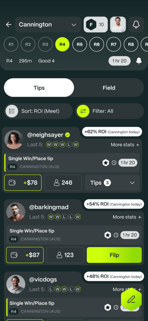 TIPR - The Tipping Marketplace for Punters and Tipsters